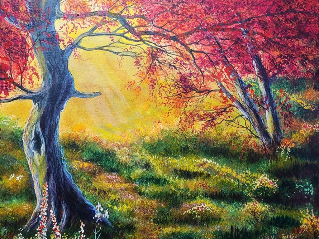 Autumn Fire – Hanson Art Gallery & Sculpture Garden